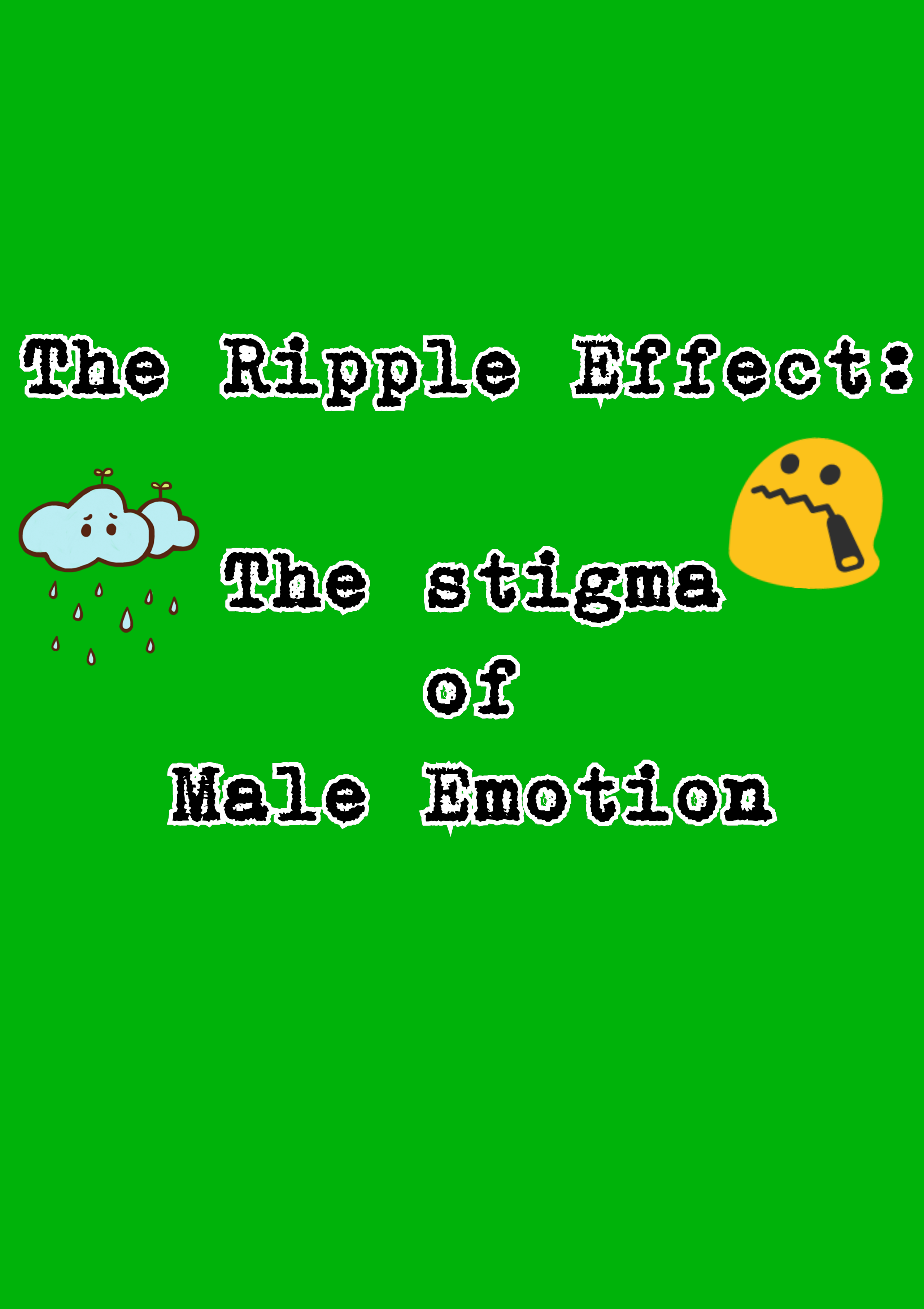 The Ripple Effect: The Stigma of Male Emotion – My Simple Mind